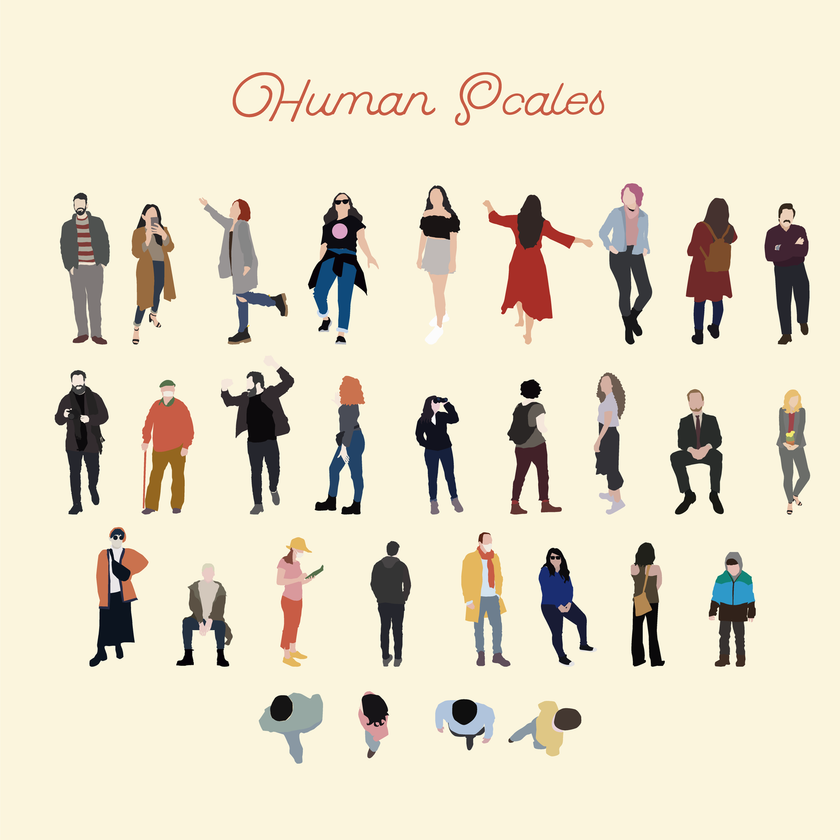 Pack of 30 Human Scales for Designers – Studio Alternativi