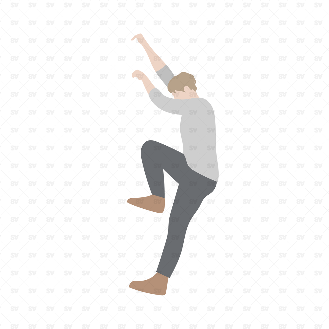 Vector People Climbing | AI PNG Download – Studio Alternativi