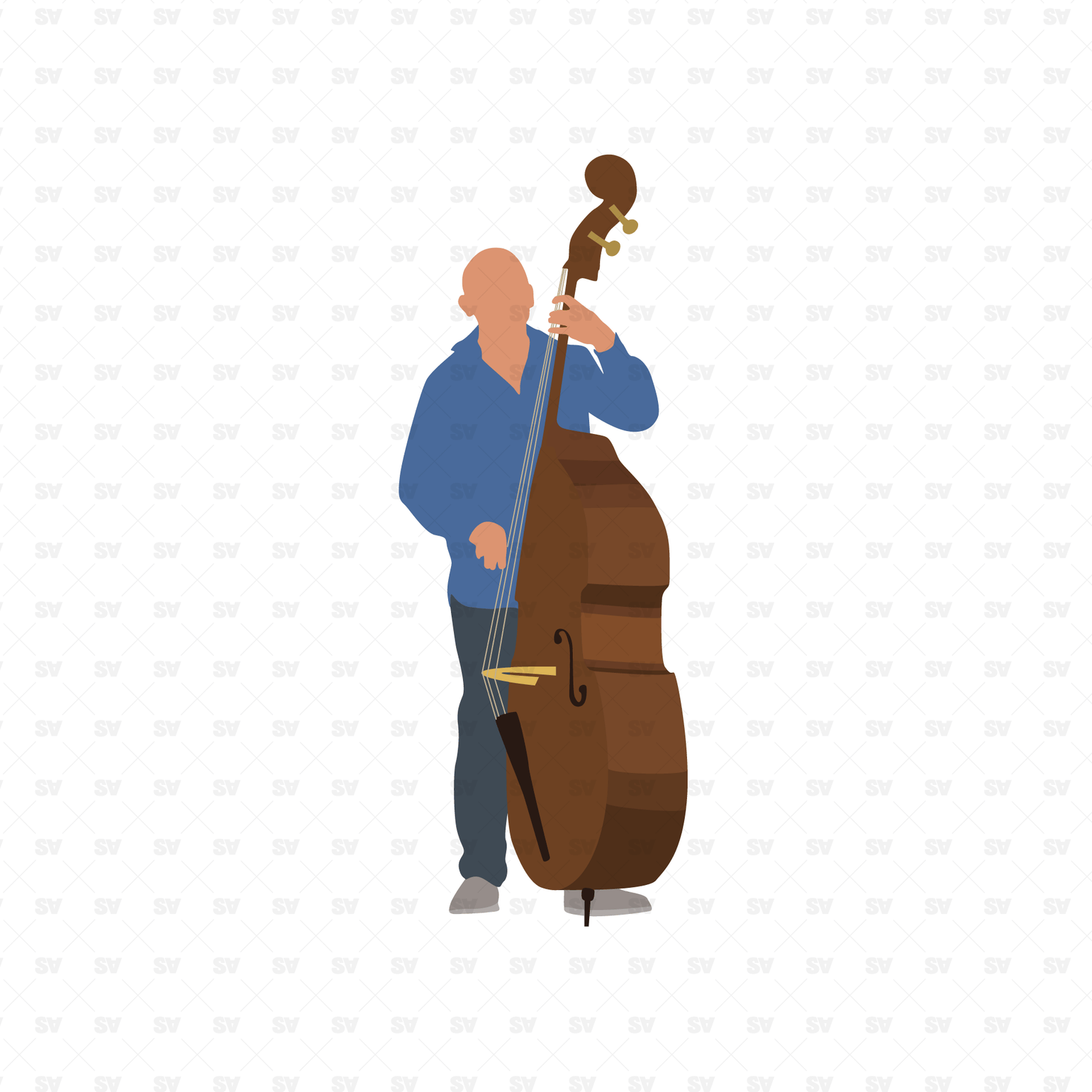 People Playing Music Vector Set - Not Just Scale – Studio Alternativi