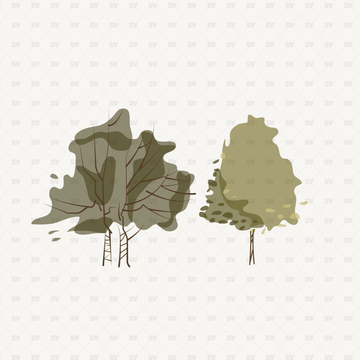 Vector Architectural Trees Pack – Studio Alternativi