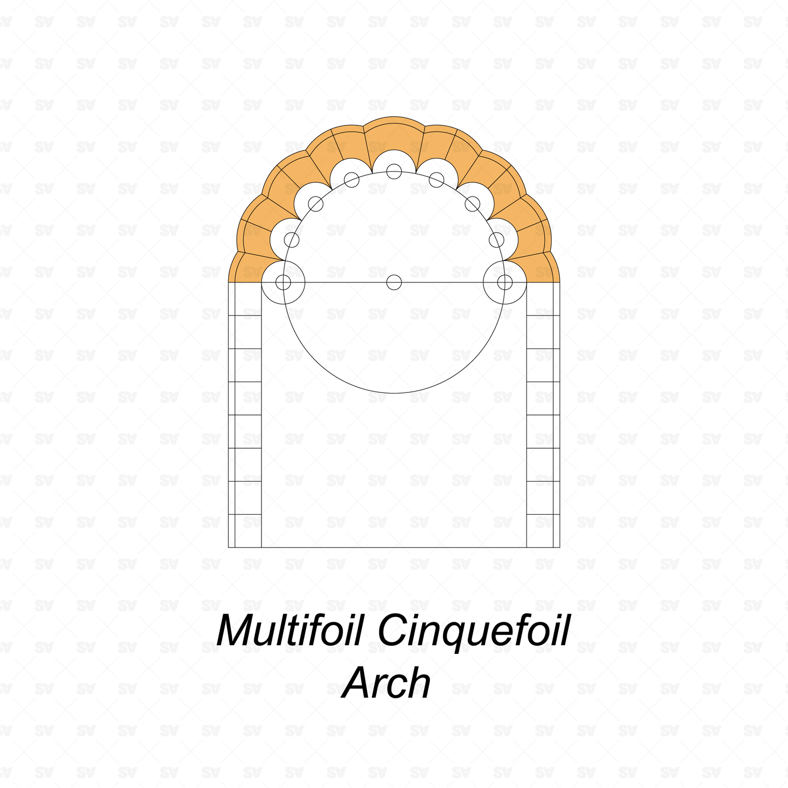 CAD & Vector Arches Catalog - 35 Items – Studio Alternativi