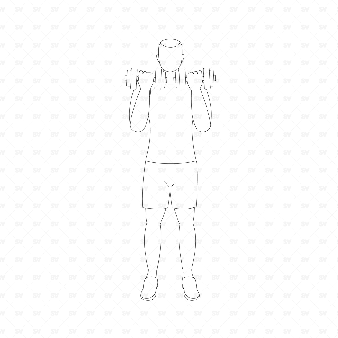 50 Gym & Workout Characters CAD Pack – Studio Alternativi