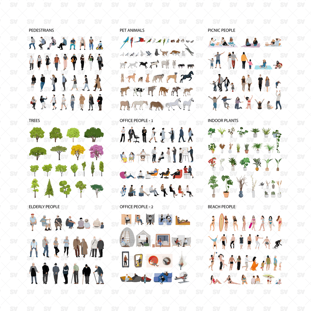Architectural Characters Collection – Studio Alternativi