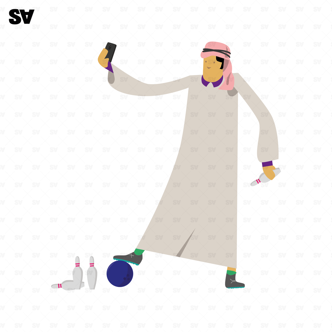 Emirati/UAE Vector People Set: 18 Characters – Studio Alternativi