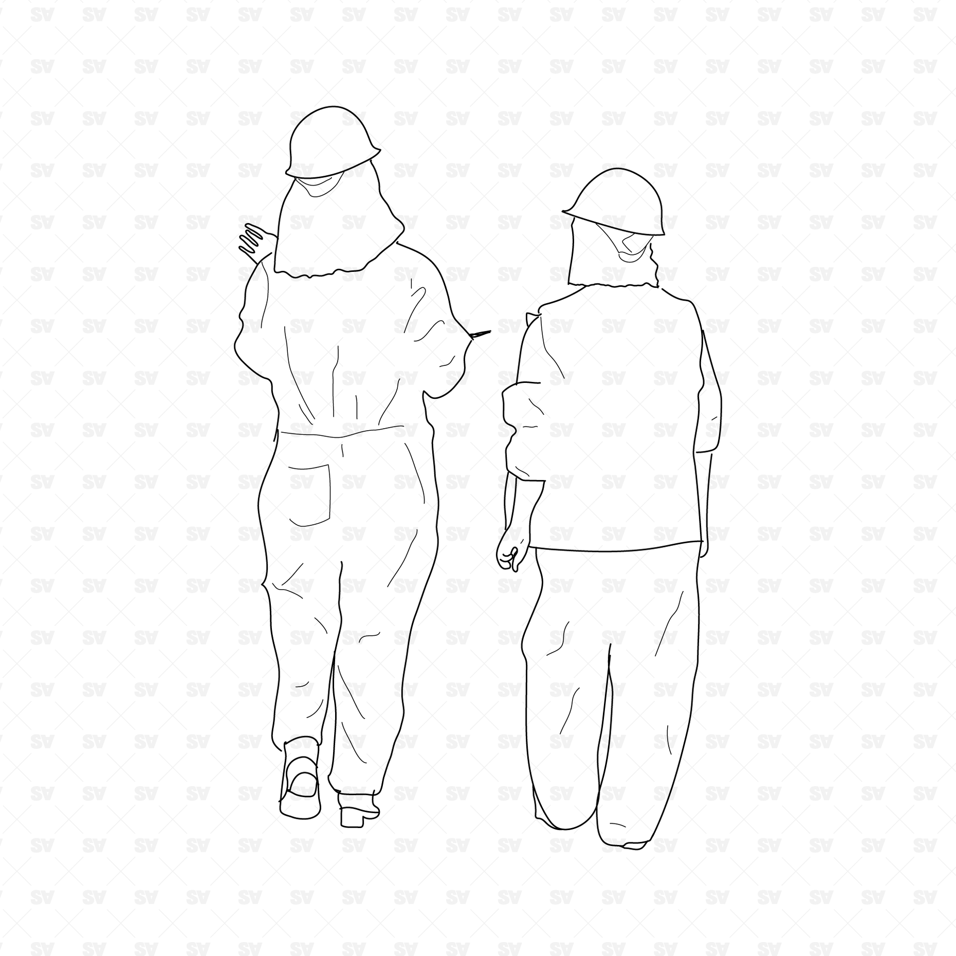 Industrial Manufacturing Human Scales | Download AI & PNG | Studio ...