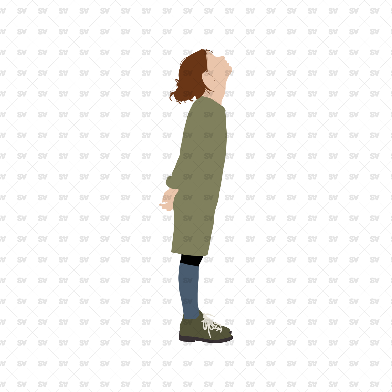 Vector Flat Kids illustration | AI EPS PNG | Studio Alternativi